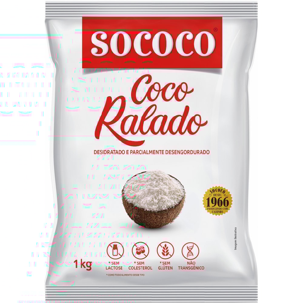 Coco Ralado Sococo 1kg - Destro