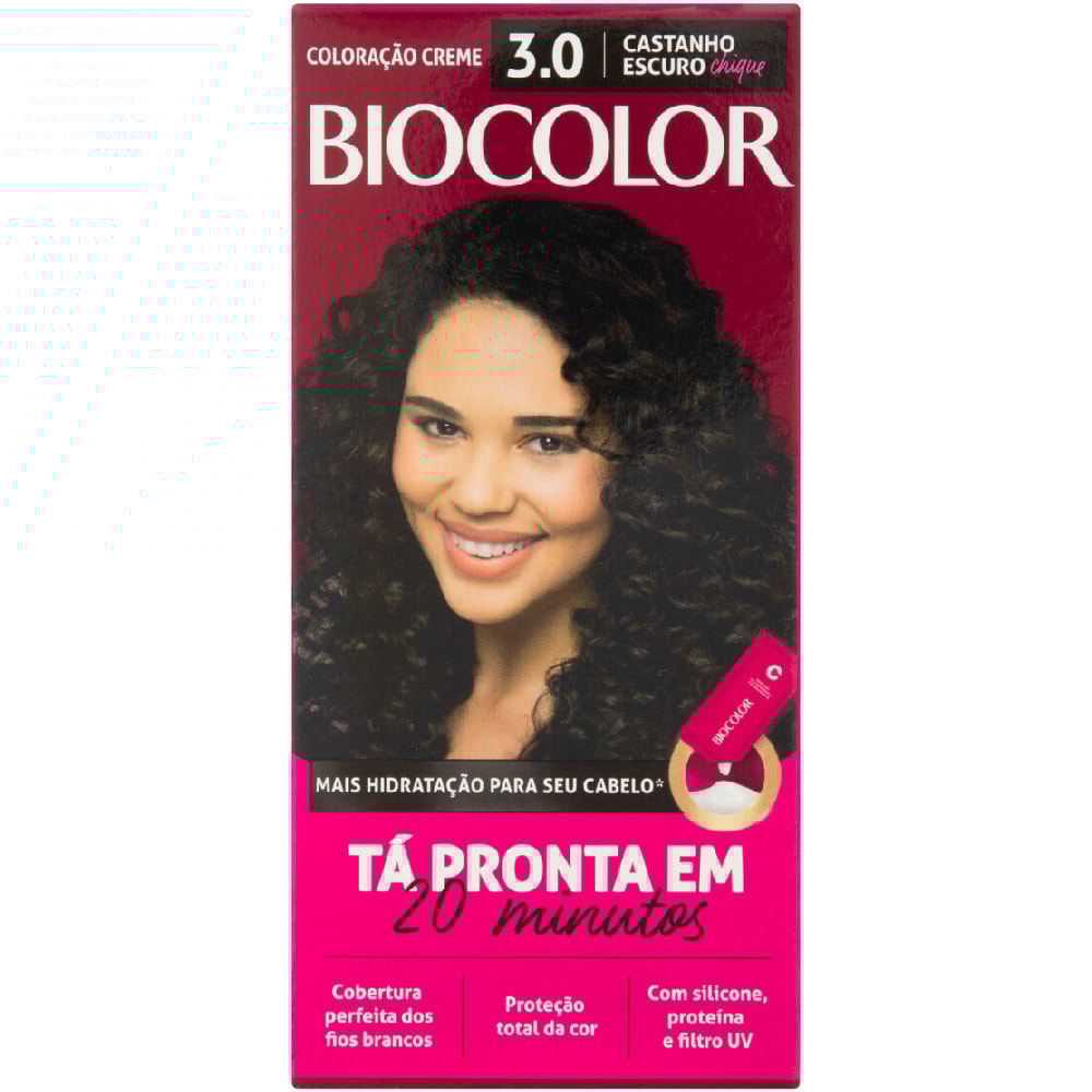 Coloração Biocolor Castanho Escuro 3.0 - Destro
