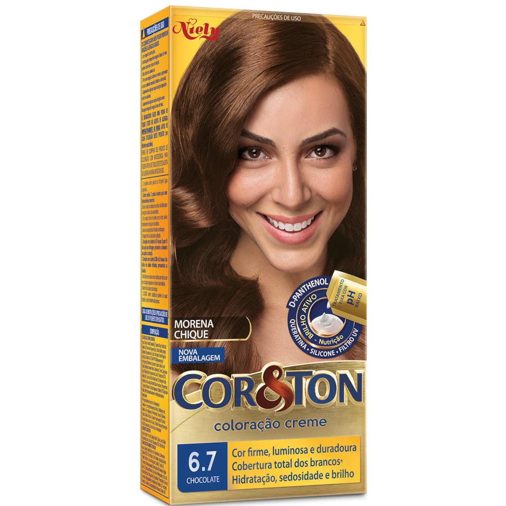 Coloração Cor&Ton Chocolate 6.7 - Destro