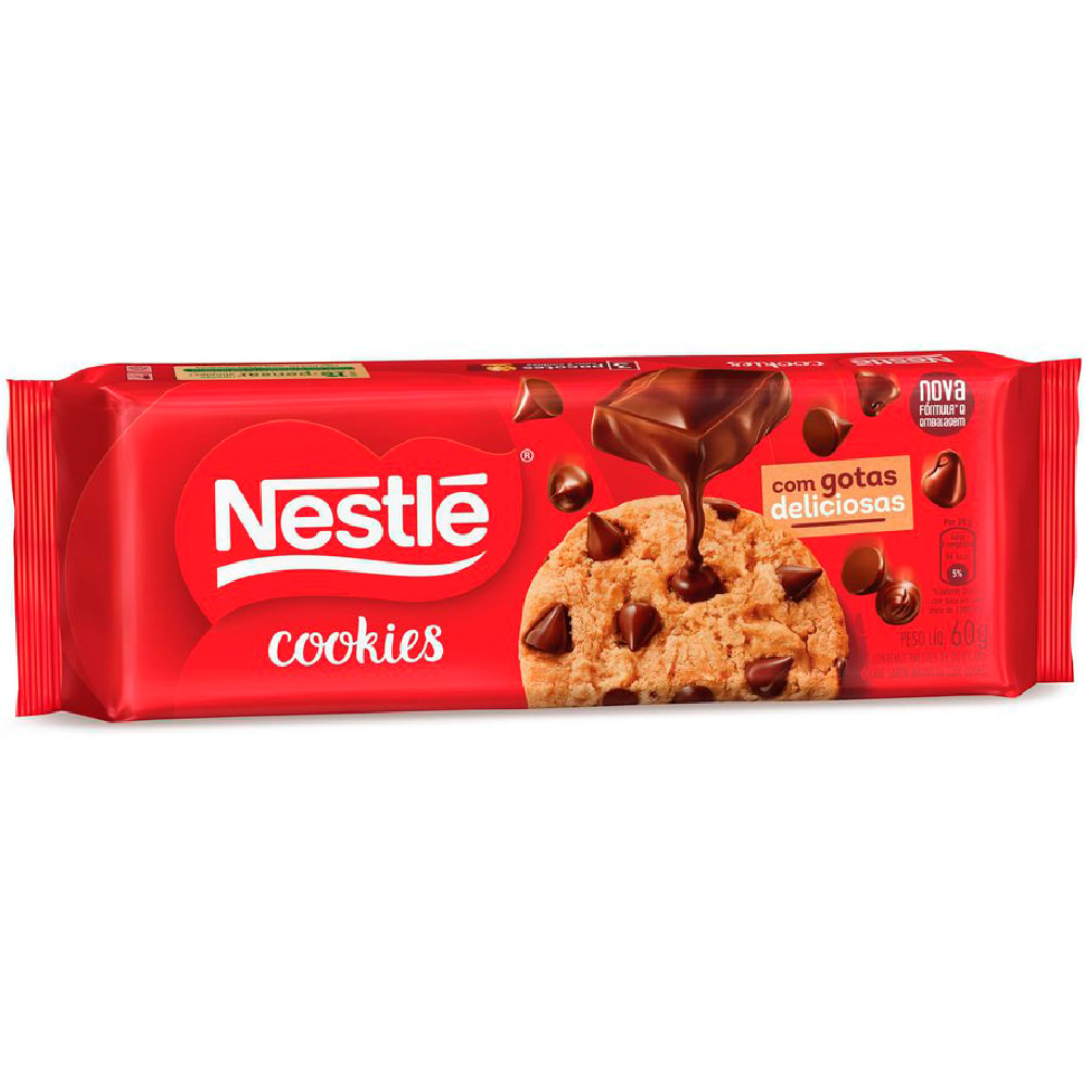 Cookies Nestlé Classic Baunilha 60g - Destro