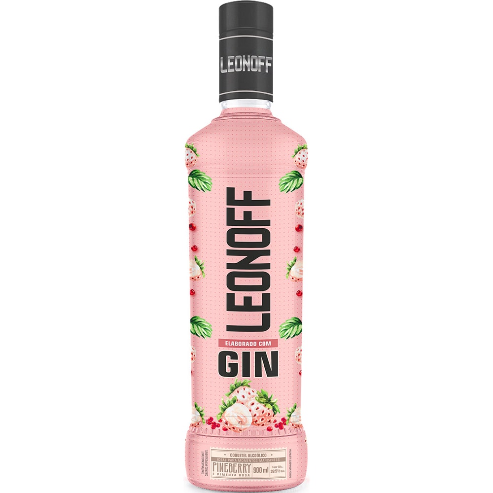 Coquetel Alcoólico Leonoff Sabor Pineberry 900ml - Destro