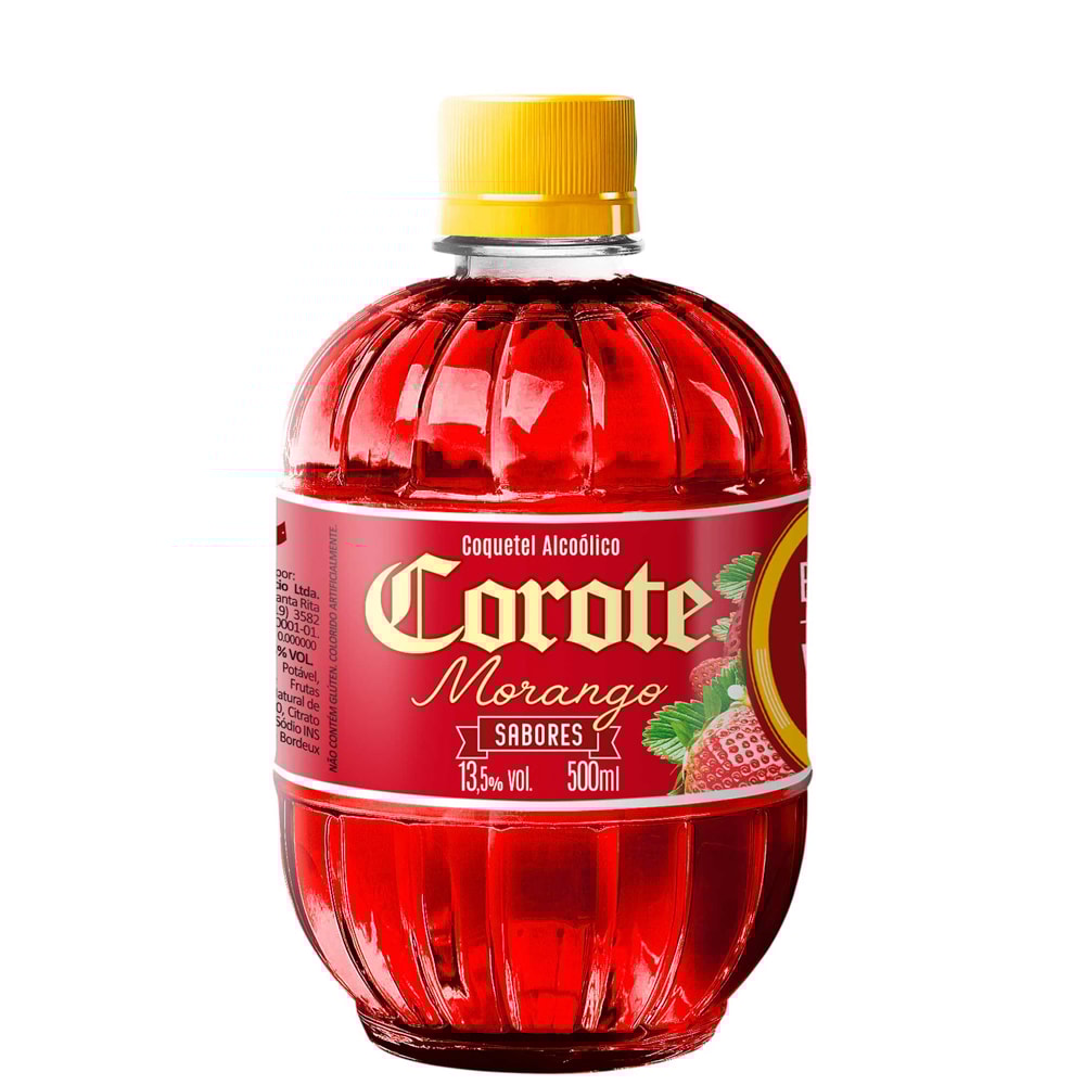 Corote Sabores Morango 500ml - Destro