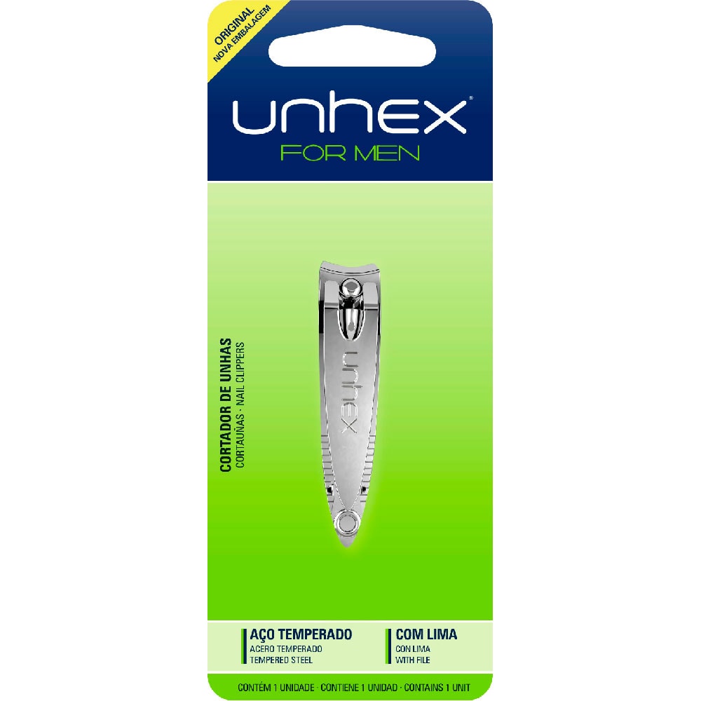 Cortador de Unha Unhex For Men Unitário - Destro