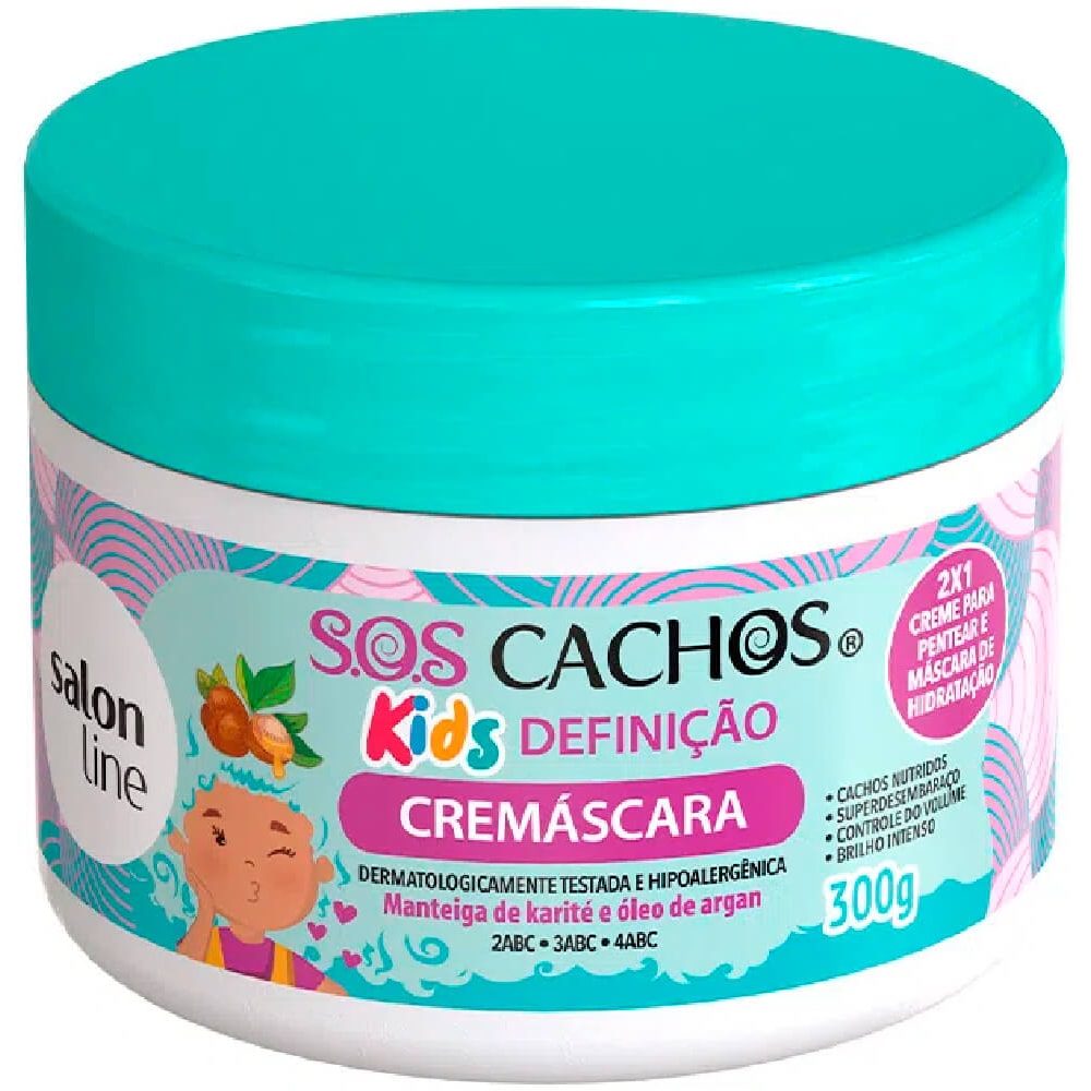 Cremáscara Salon Line Kids Definição 300g - Destro
