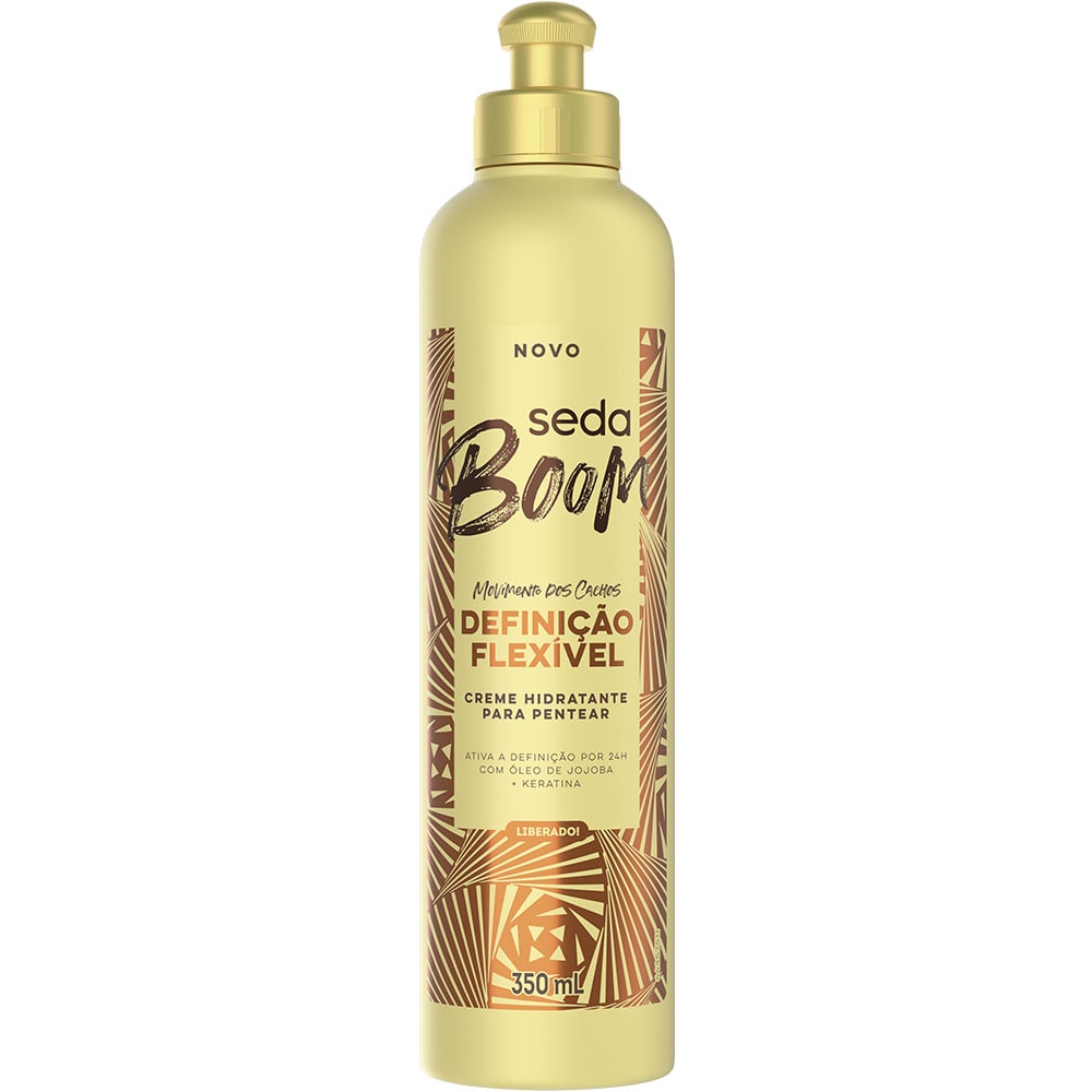 Creme de Pentear Seda Boom Definição Flexível 350ml - Destro