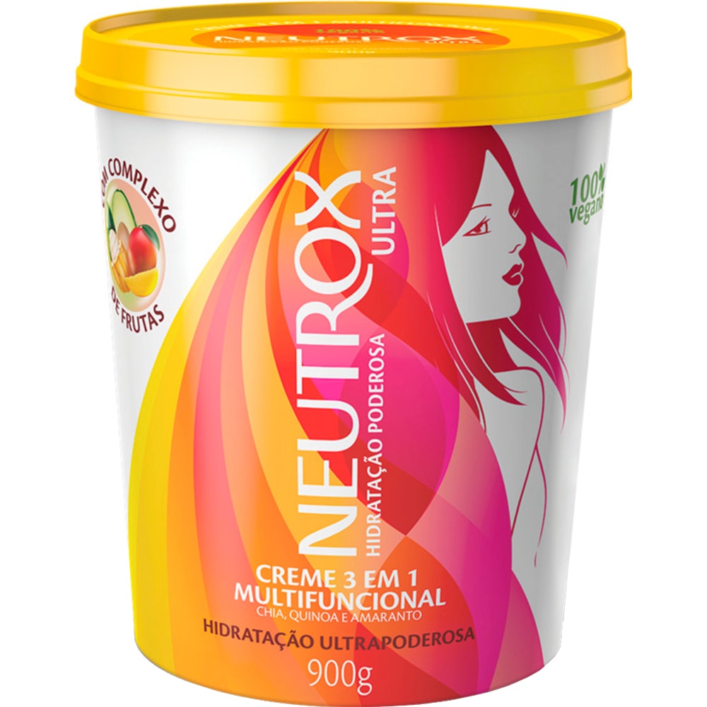 Creme de Tratamento Neutrox Ultra Hidratação 900g - Destro