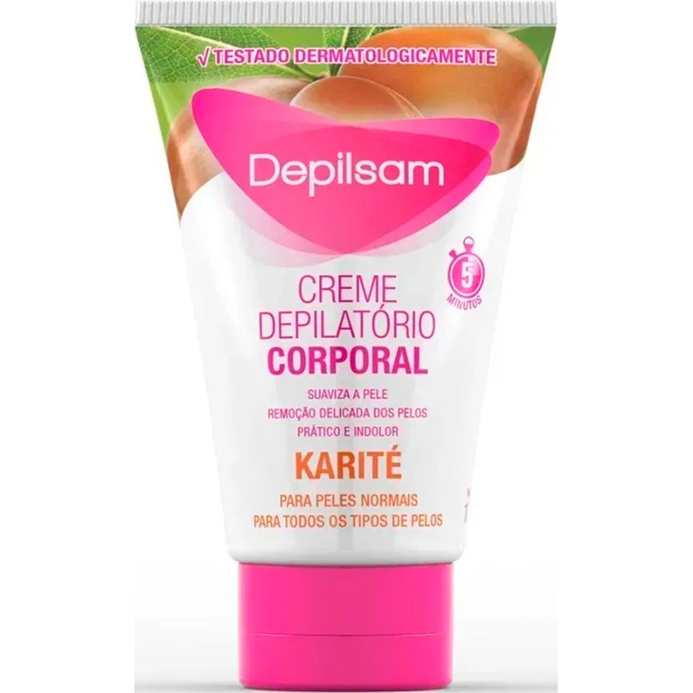 Creme Depilatório Corporal Depilsam Karité 100g - Destro