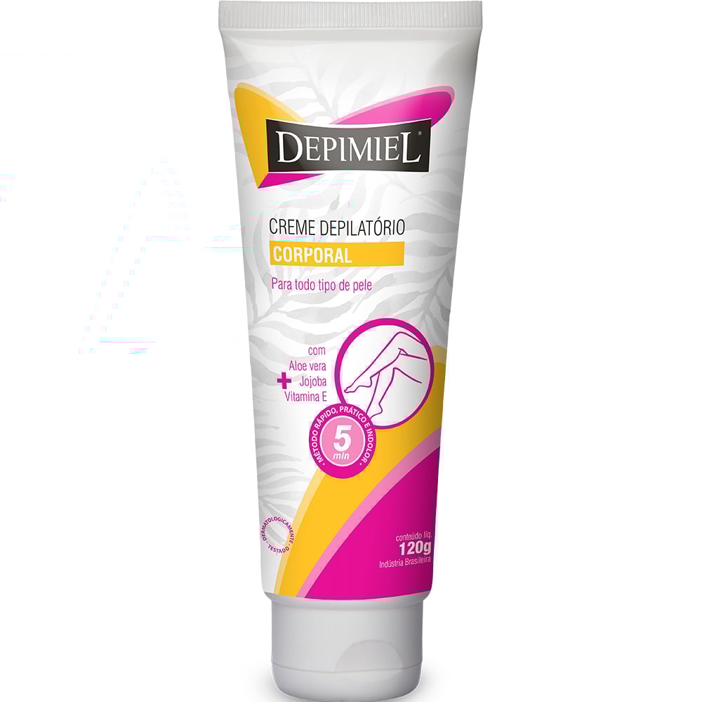 Creme Depilatório Corporal Depimiel Clássica 120g - Destro