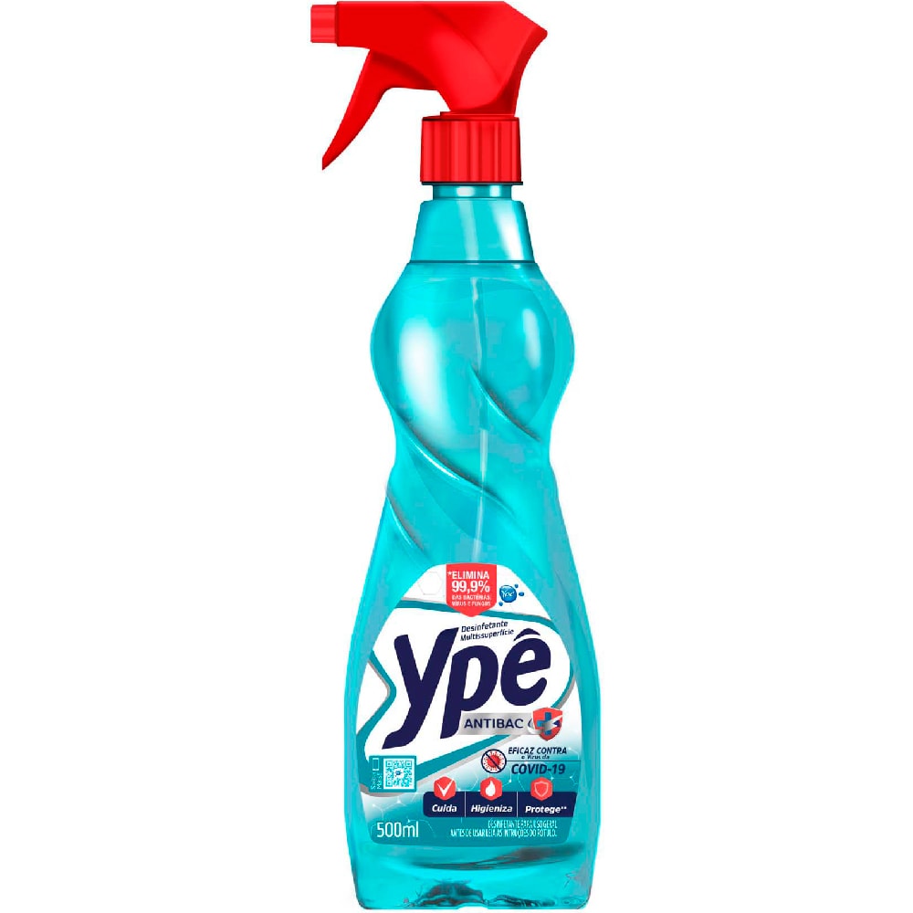 Desinfetante Líquido Ypê Antibac Spray 500ml - Destro