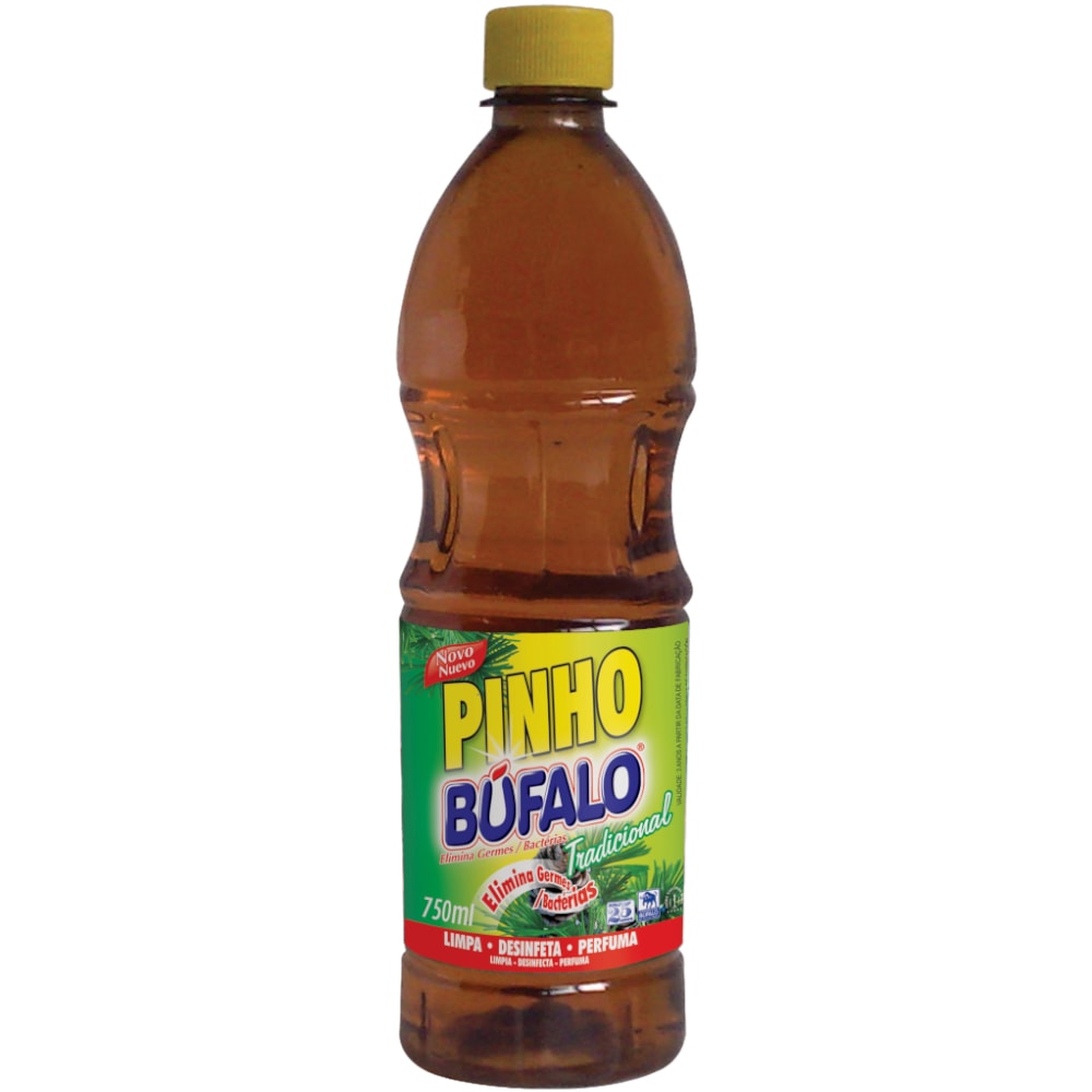 Desinfetante Pinho Líquido Búfalo Tradicional 750ml - Destro
