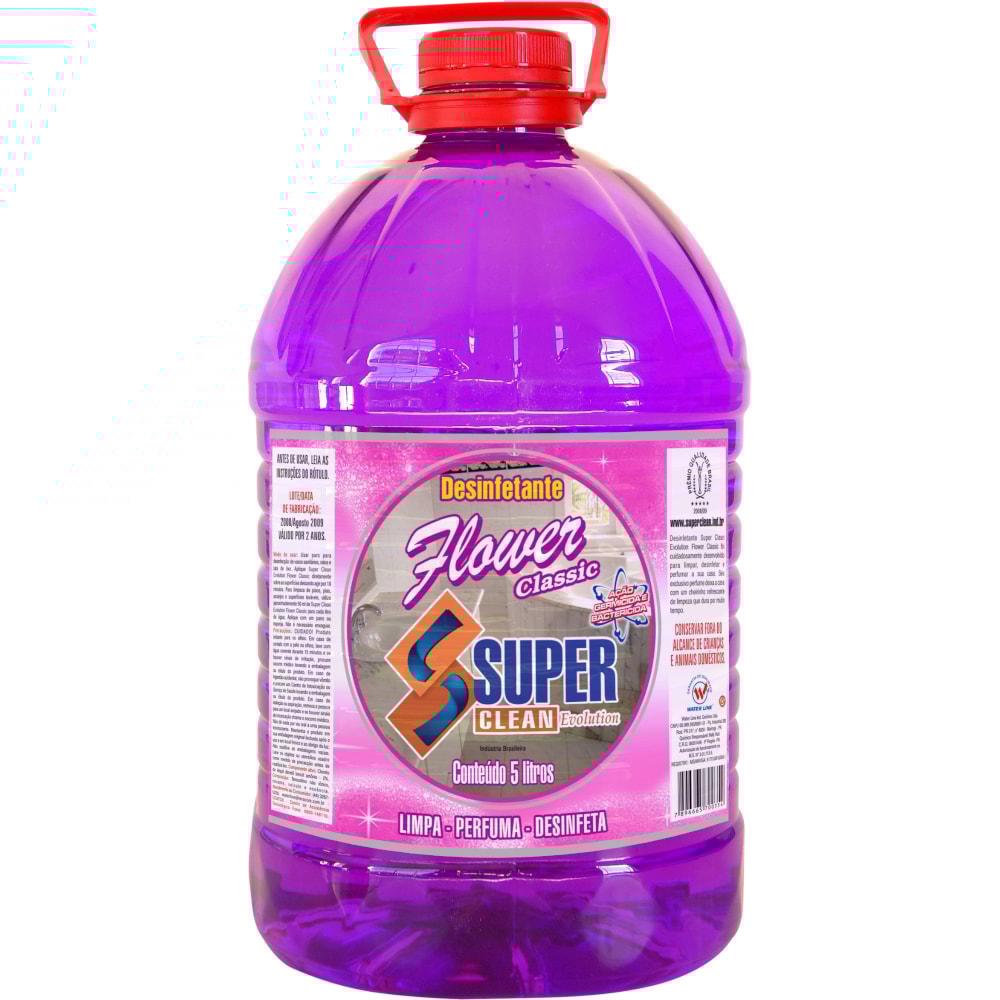 Desinfetante Super Clean Flower 5l - Destro