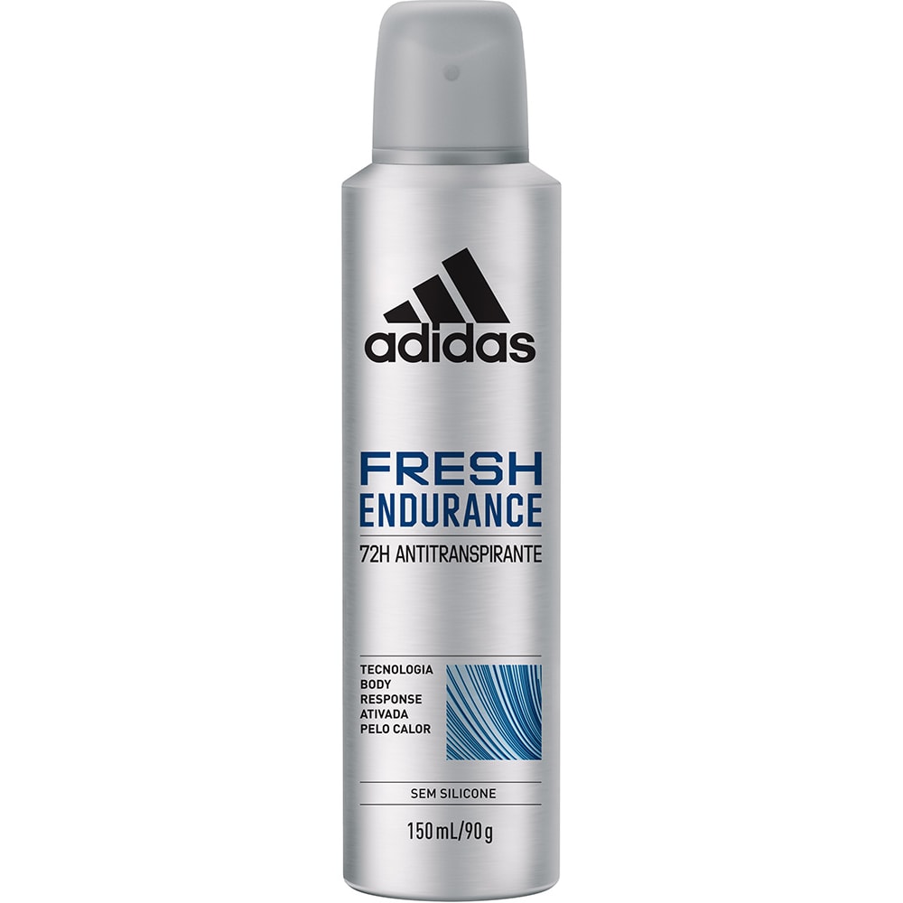 Desodorante Adidas Fresh Endurance Masculino Aerossol 150ml - Destro