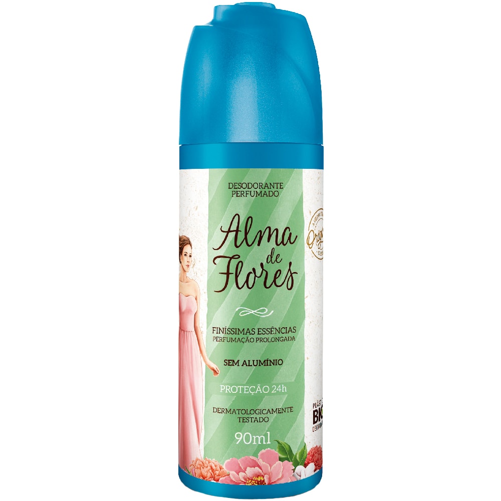 Desodorante Alma de Flores Spray Clássico 90ml - Destro