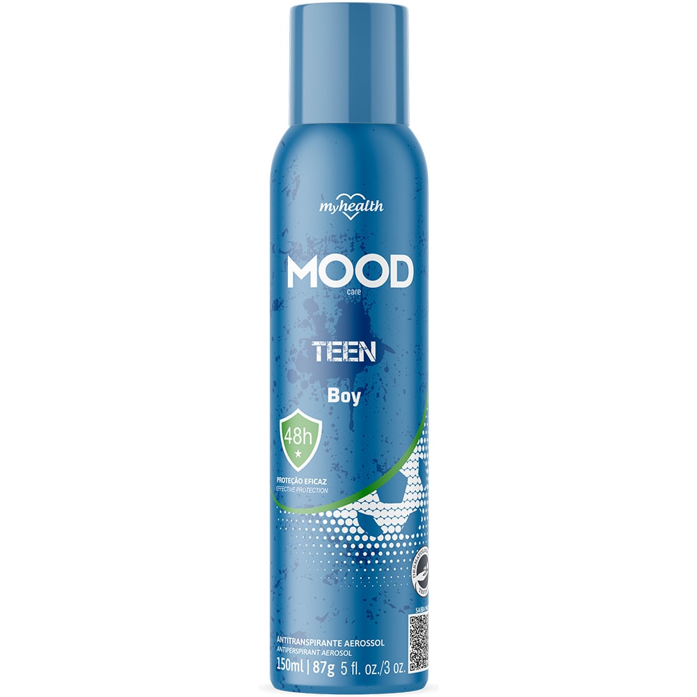Desodorante Mood Care Teen Boy Aerossol 150ml - Destro