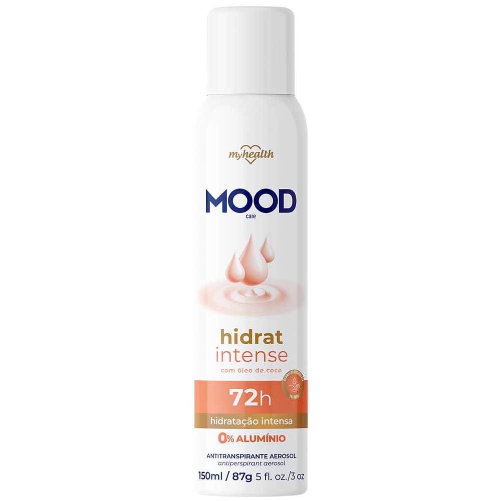 Desodorante Mood Hidrat Intense 72h Aerossol 150ml - Destro