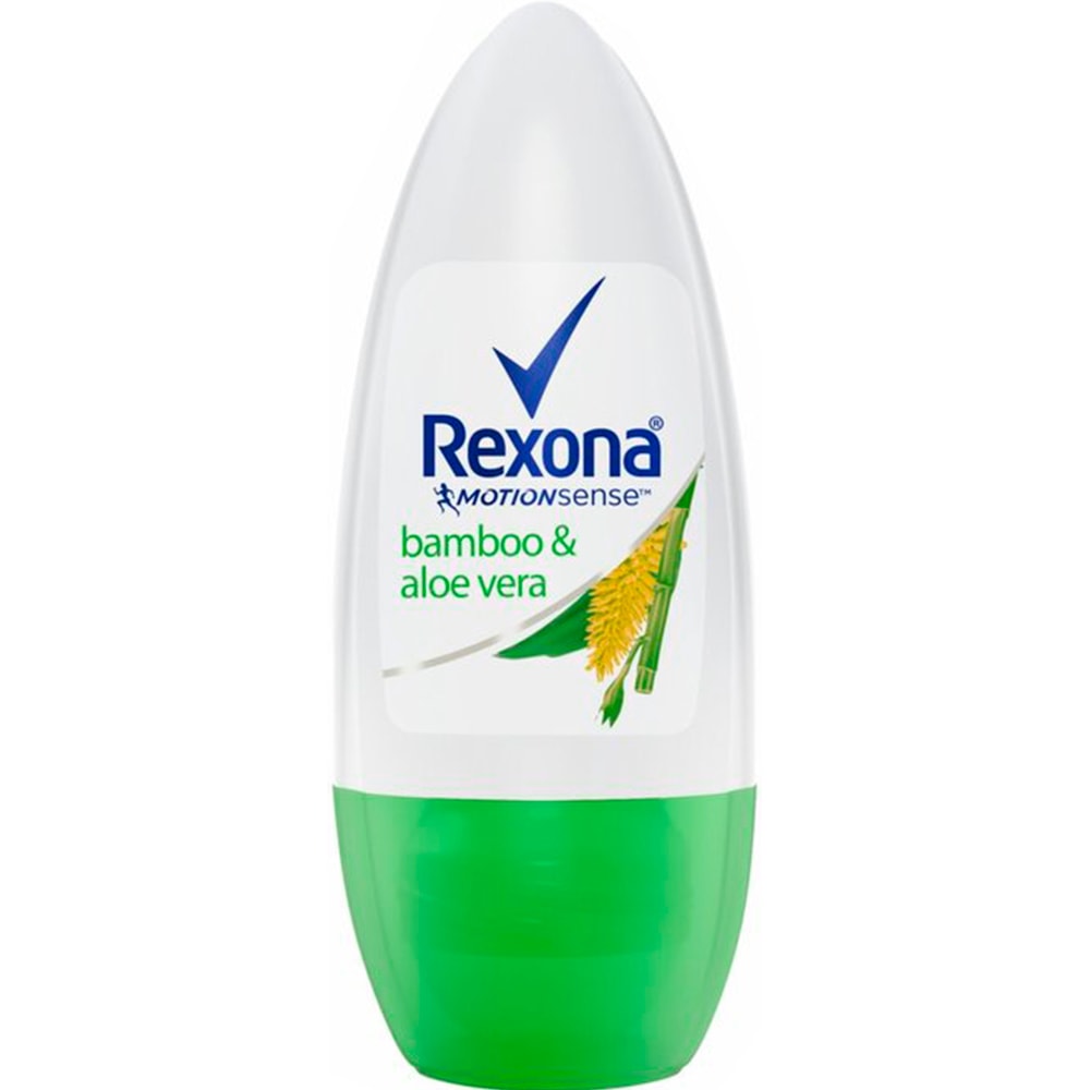 Desodorante Rexona Roll-On Feminino Bamboo e Aloe Vera 30ml - Destro