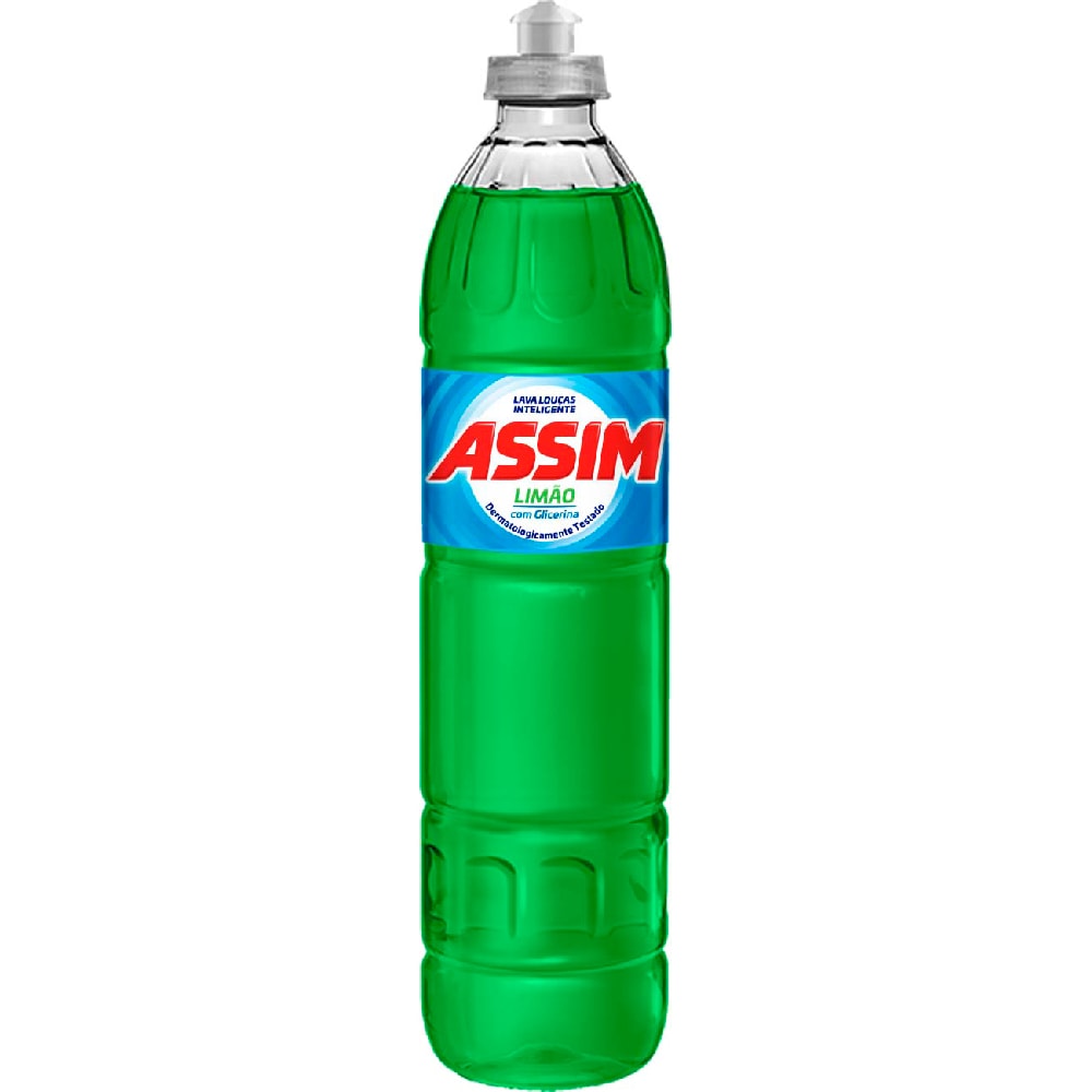 Detergente Líquido Assim Limão 500ml - Destro