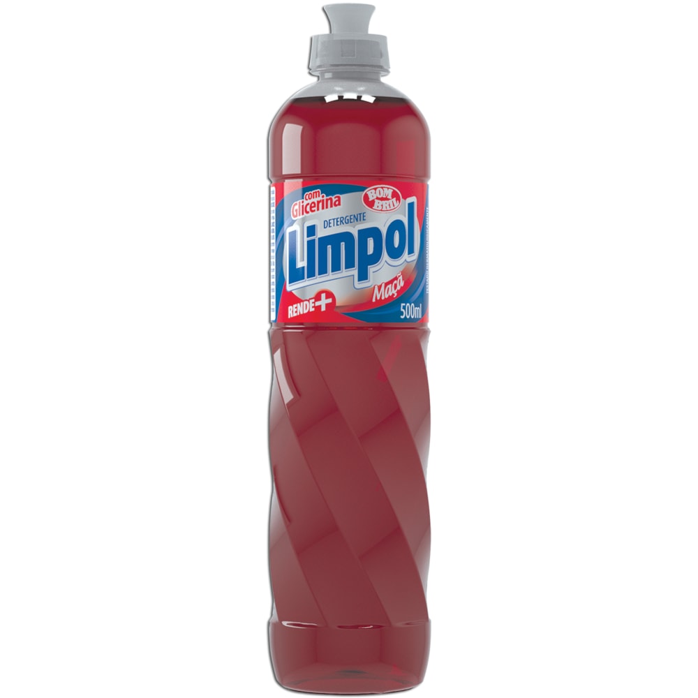 Detergente Líquido Limpol Maçã 500ml - Destro