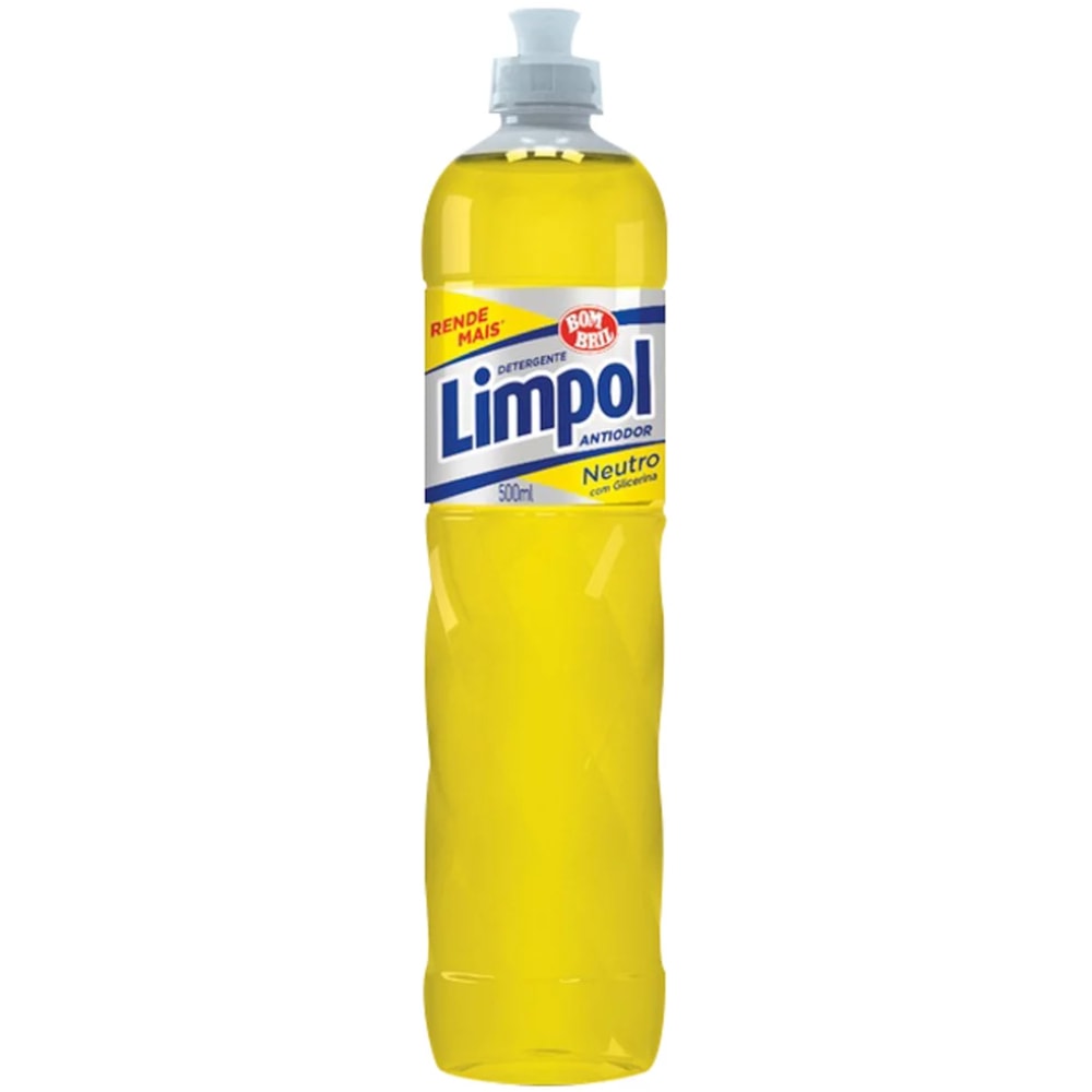 Detergente Líquido Limpol Neutro 500ml - Destro