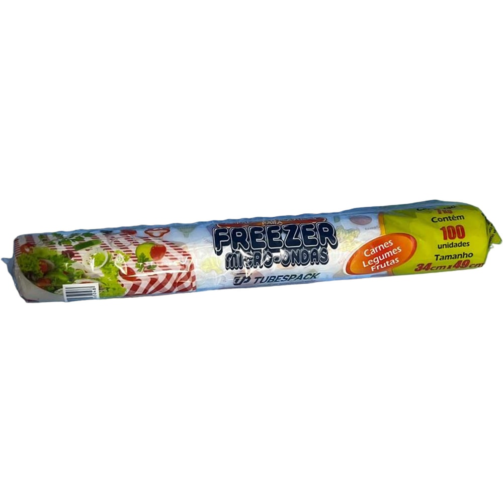 Embalagem Para Freezer Tubespack Rolo 7Kg 100Un - Destro