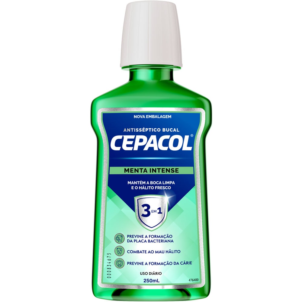 Enxaguante Bucal Cepacol Menta Intense 250ml - Destro