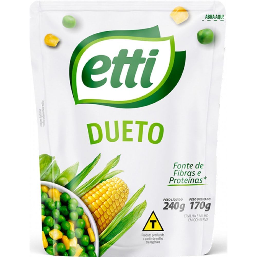 Ervilha e Milho Etti Sach? 170g - Destro
