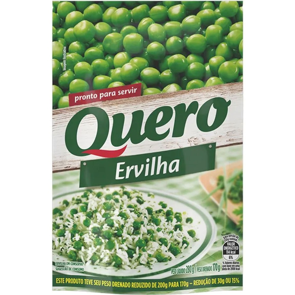 Ervilha Quero Sachet 170g - Destro