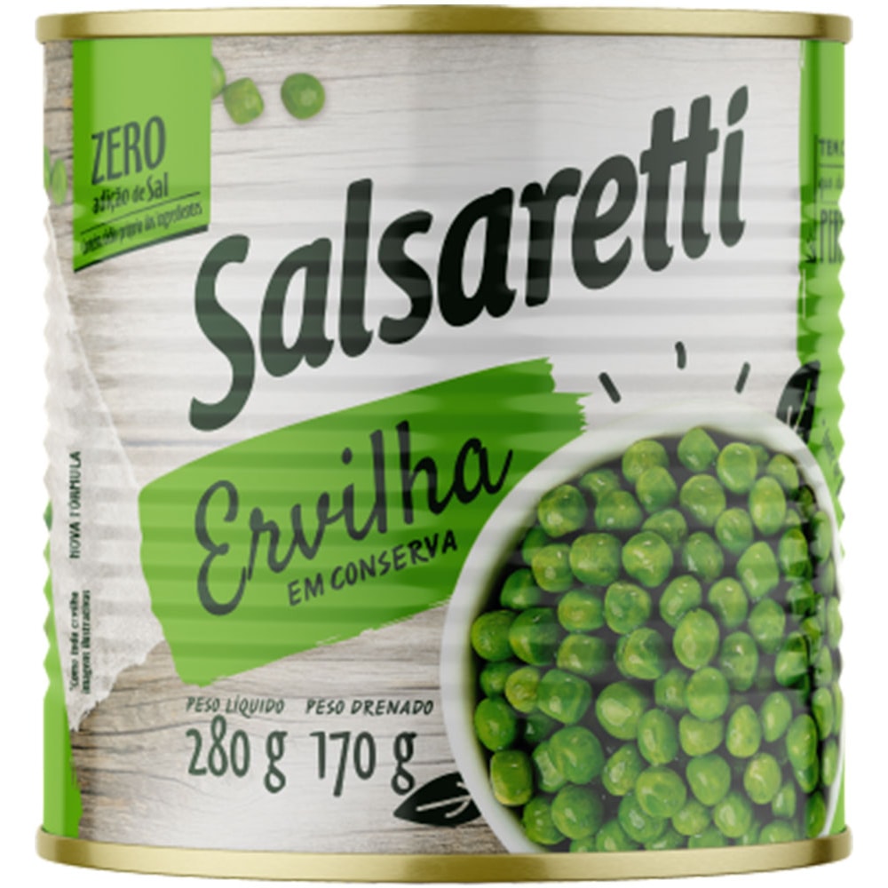 Ervilha Salsaretti Em Lata 170g - Destro