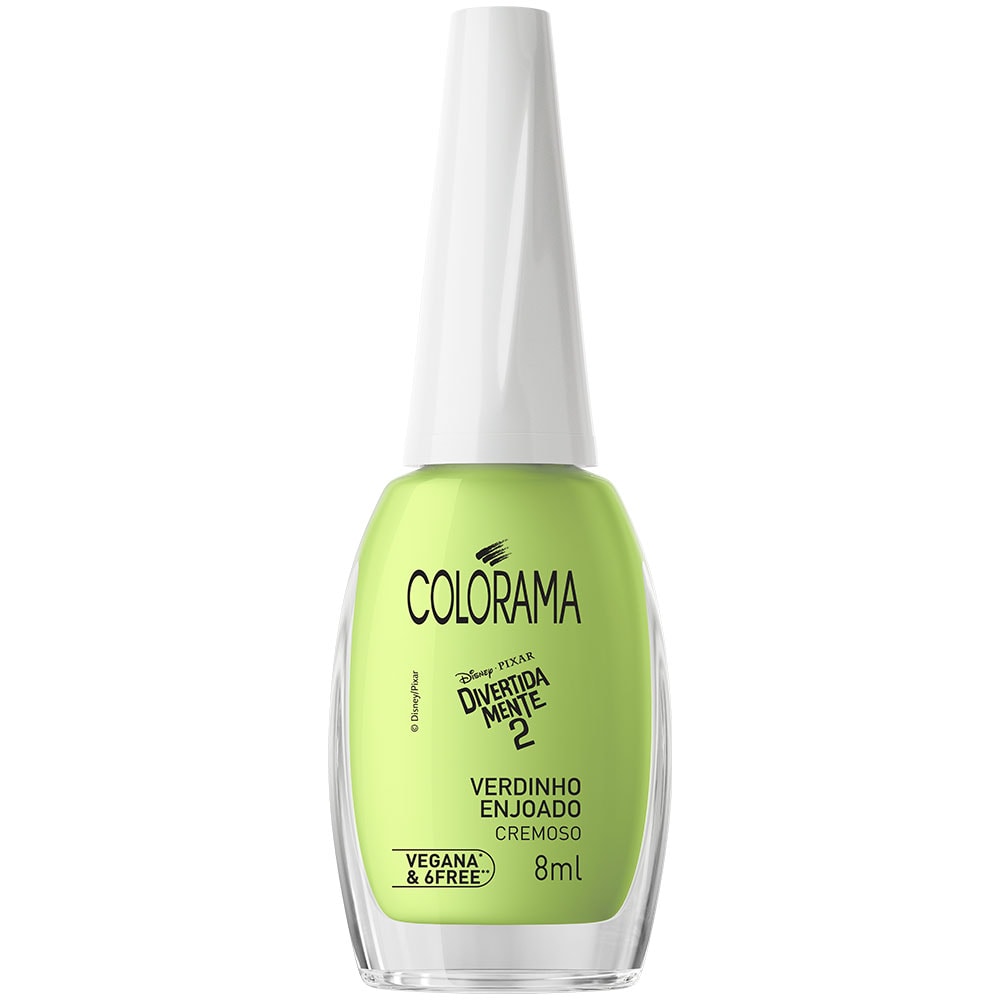 Esmalte Colorama Divertidamente 2 Verde Enjoado Cremoso 8ml - Destro