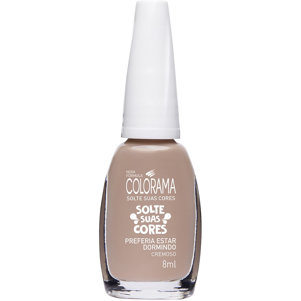 Esmalte Colorama Preferia Estar Dormindo Cremoso 8ml - Destro