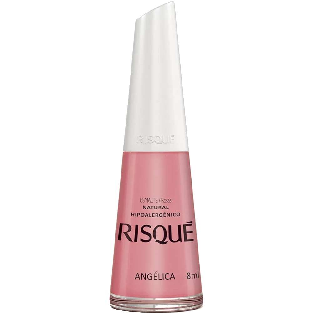 Esmalte Risqué Rosas Natural Angélica 8ml - Destro