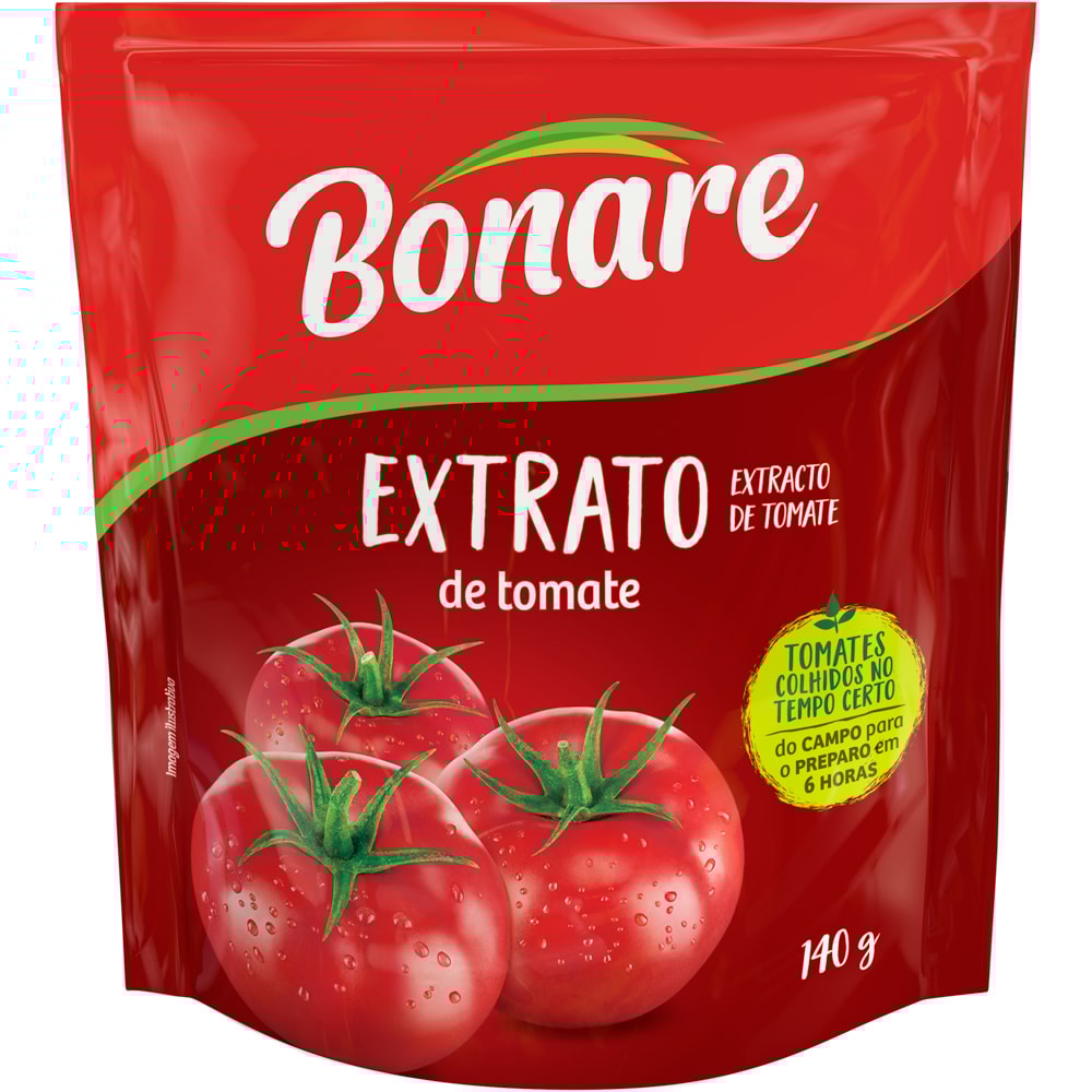 Extrato de Tomate Bonare Sachet 140g - Destro