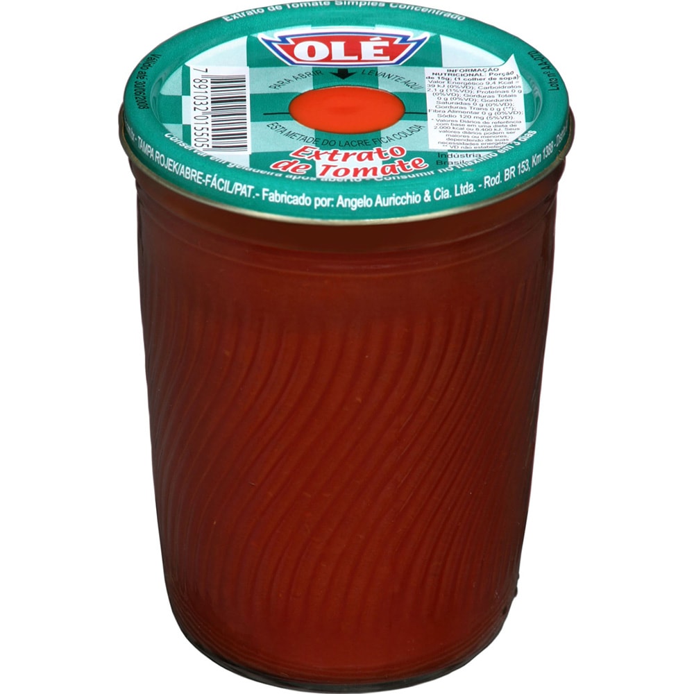 Extrato de Tomate Ole Copo 190g - Destro