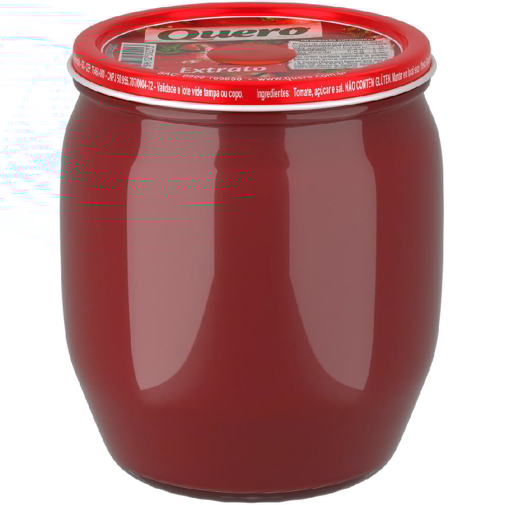 Extrato de Tomate Quero Copo Liso 190g - Destro