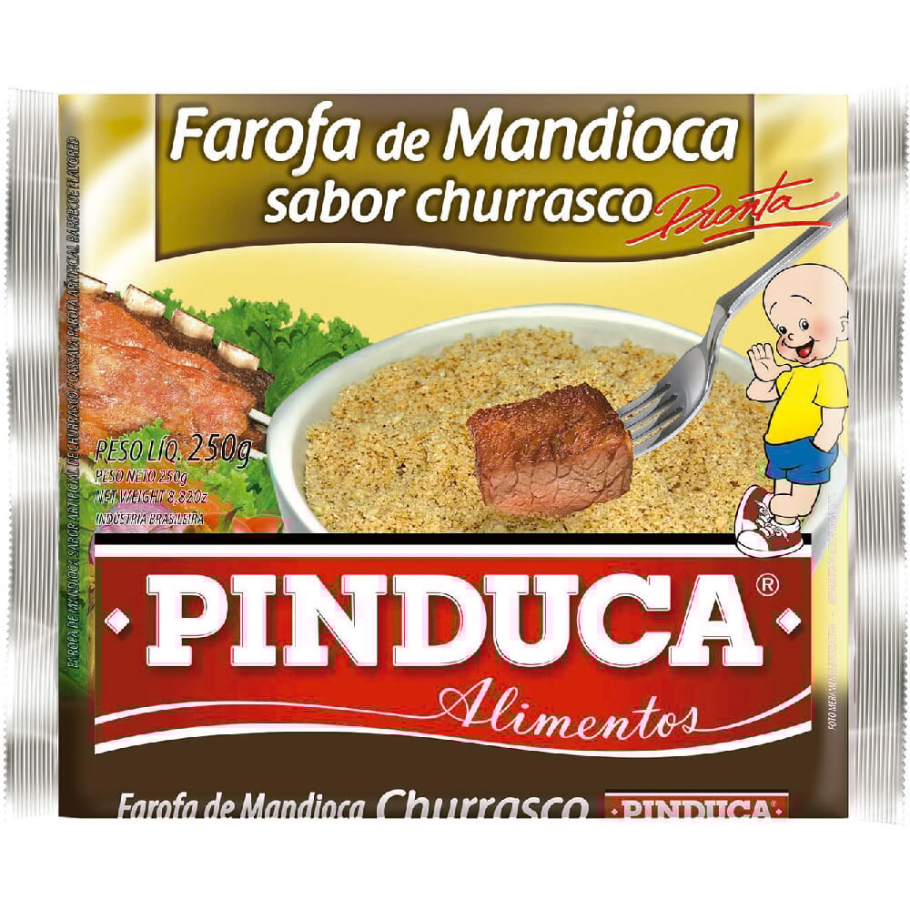 Farofa de Mandioca Pinduca Churrasco 250g - Destro