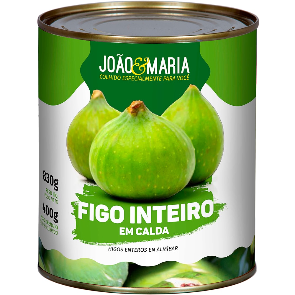 Figo em Calda Inteiro Chácara João e Maria 400g - Destro