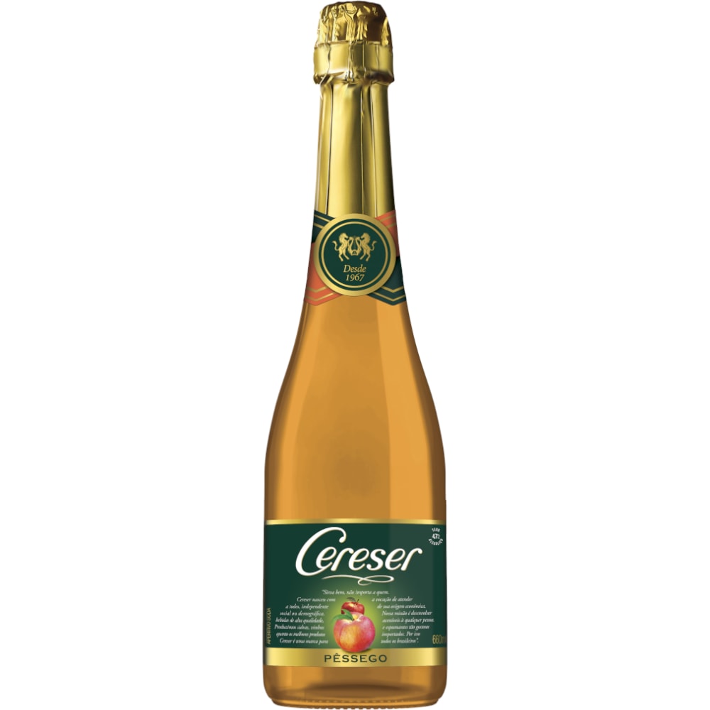 Filtrado Cereser Pêssego 660ml - Destro