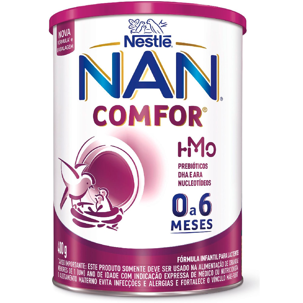 Fórmula Infantil Nan Comfort 1 Nestlé 400g - Destro