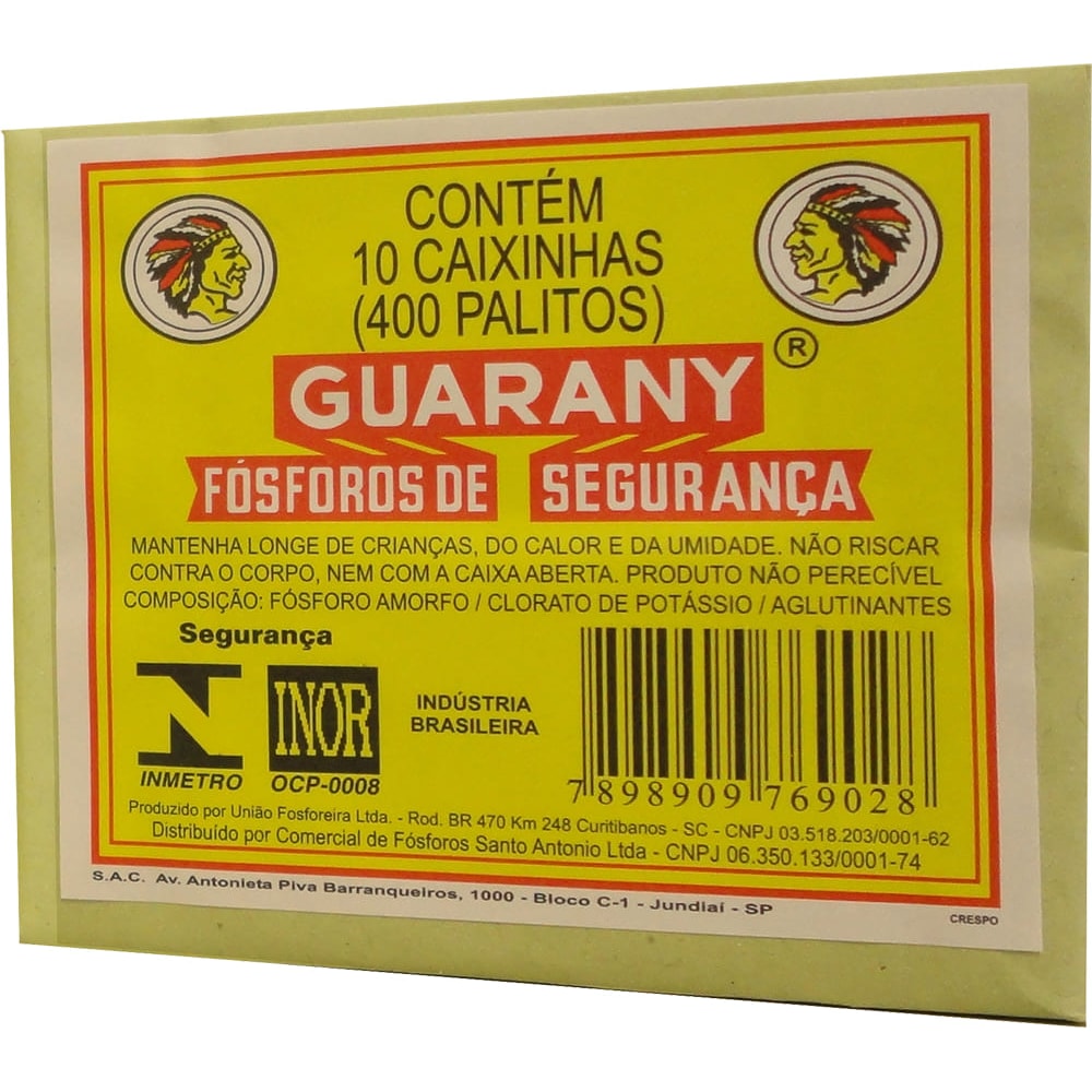 Fosforo Guarany 10un - Destro