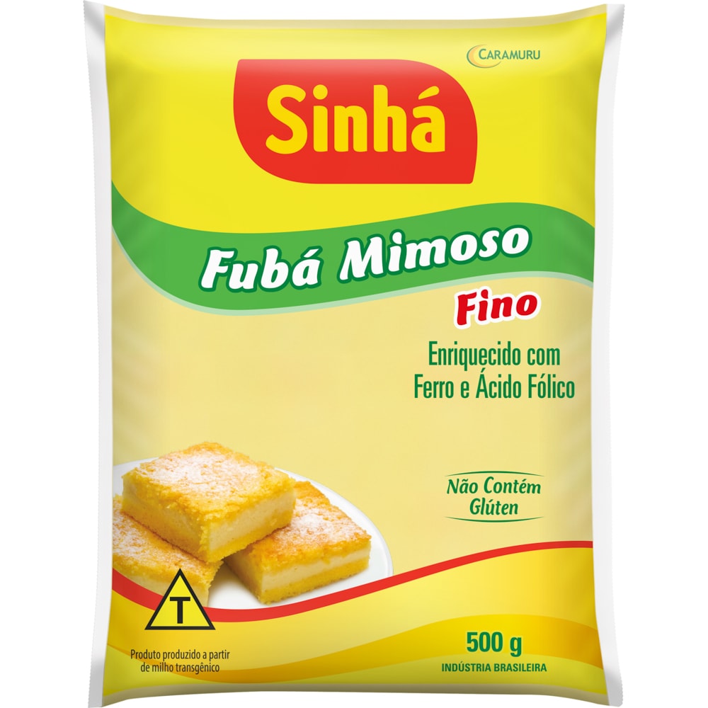 Fubá Sinhá Fino 500g - Destro