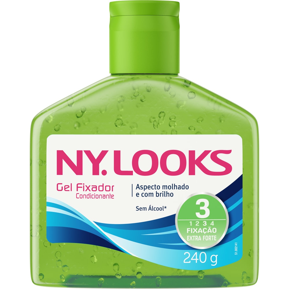 Gel Fixador Ny Looks Verde 240g - Destro