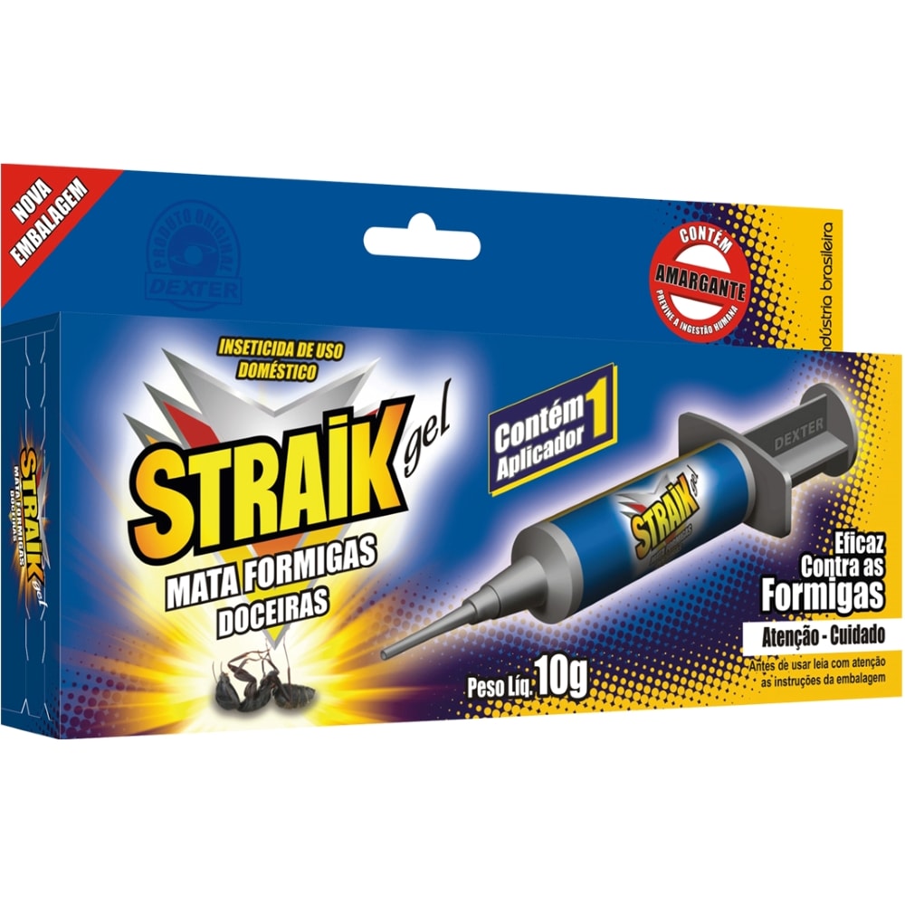 Gel Mata Formigas Straik 10g - Destro