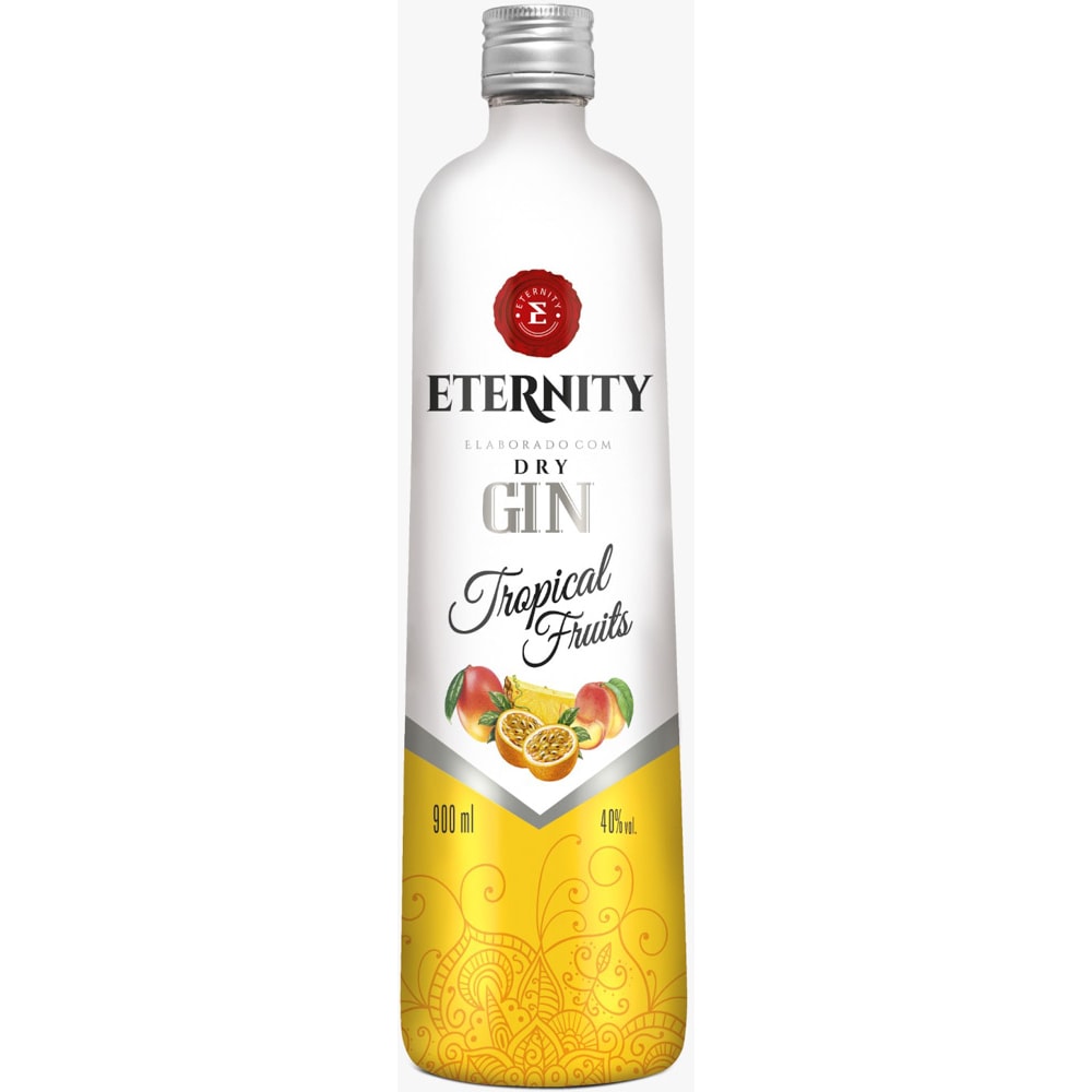 Gin Eternity Sabor Tropical Fruits 900ml - Destro
