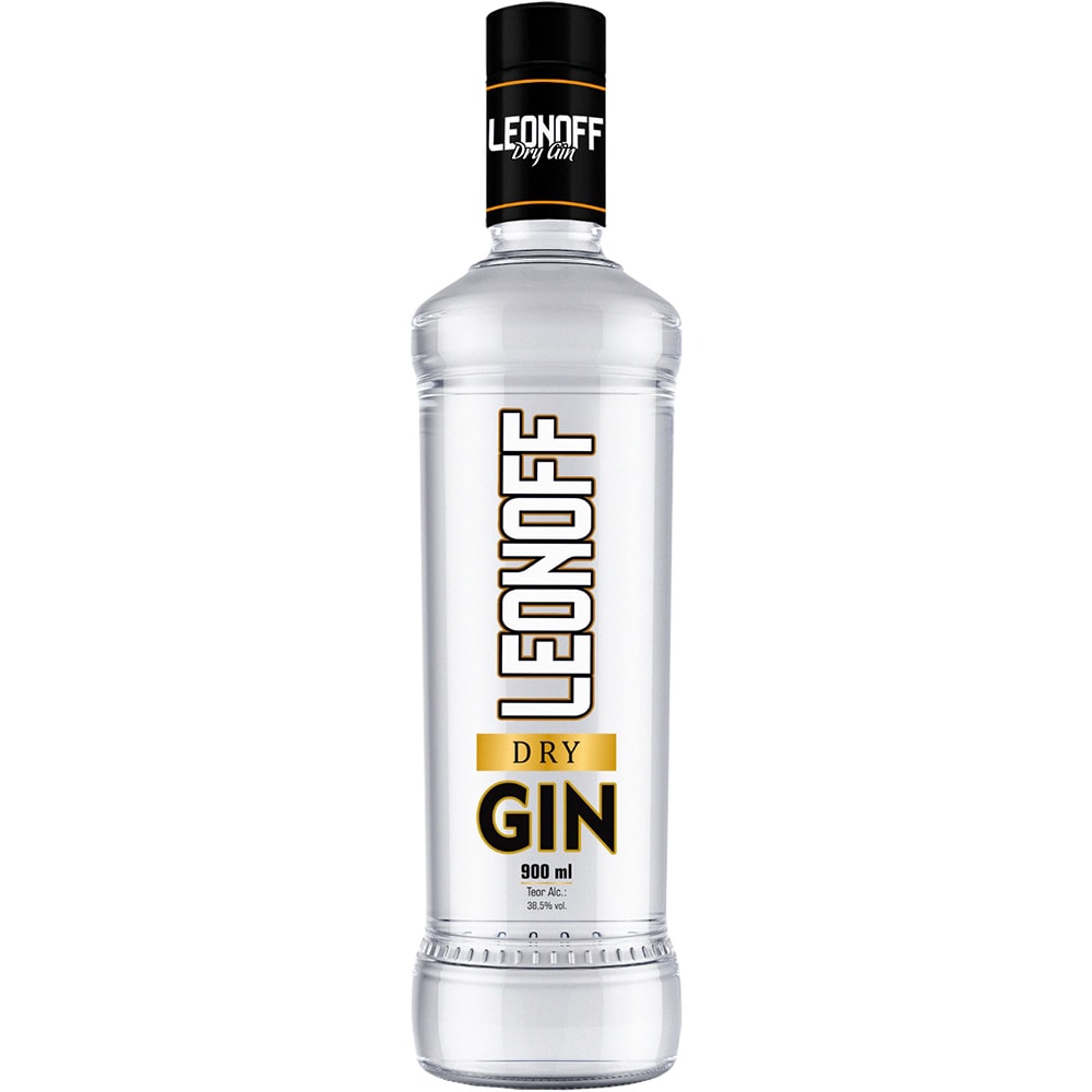 Gin Leonoff London Dry 900ml - Destro