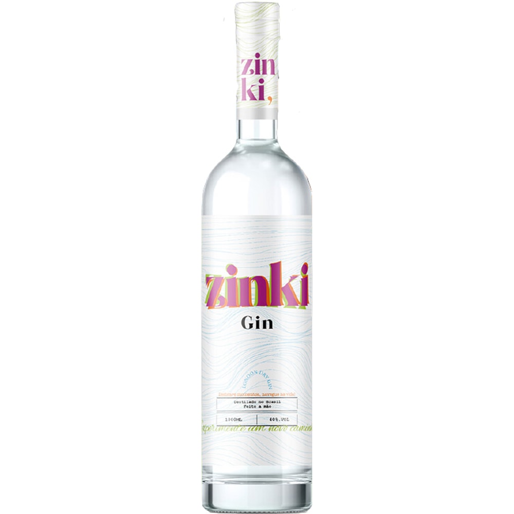 Gin Zinki London Dry 1L - Destro