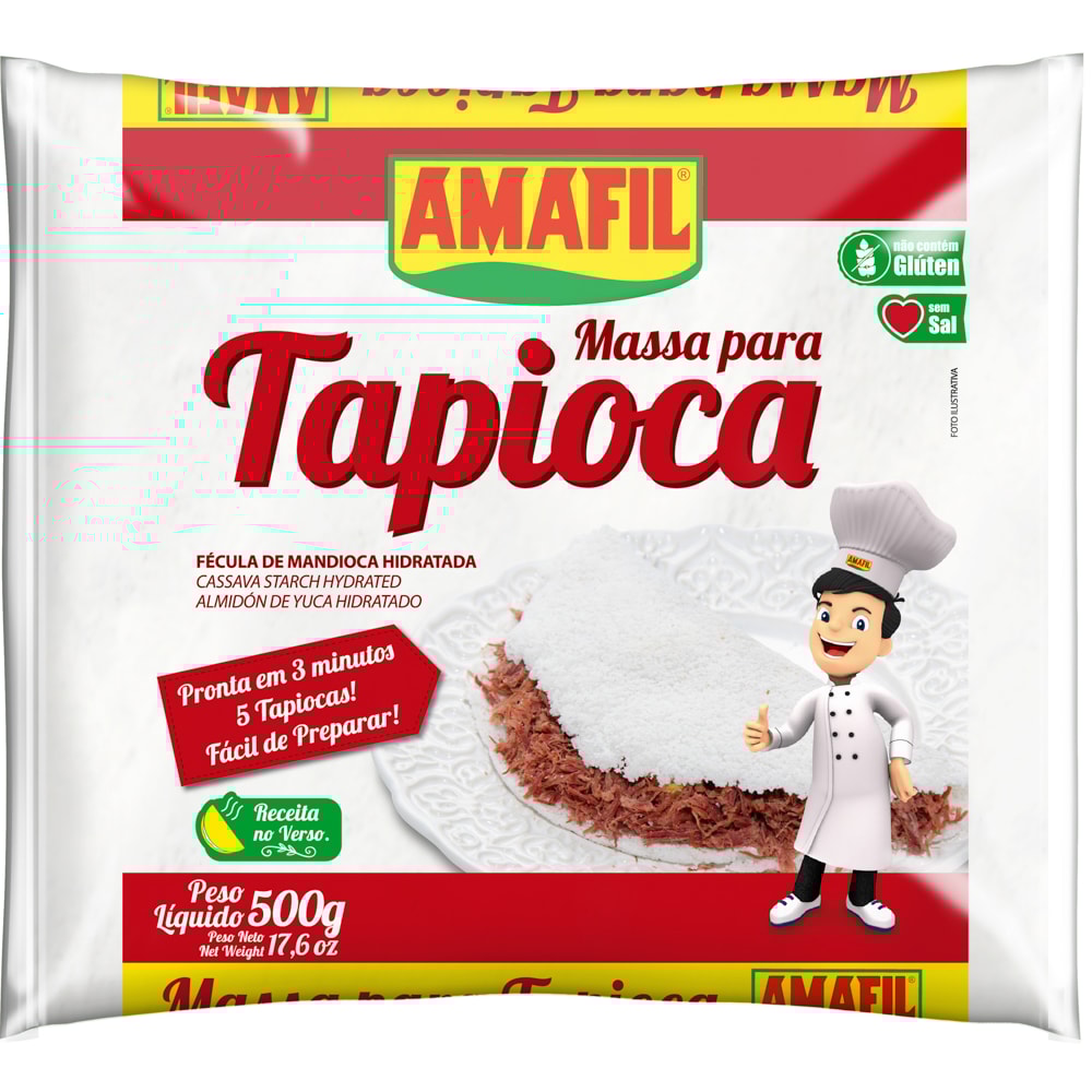 Goma de Tapioca Pronta Amafil 500g - Destro
