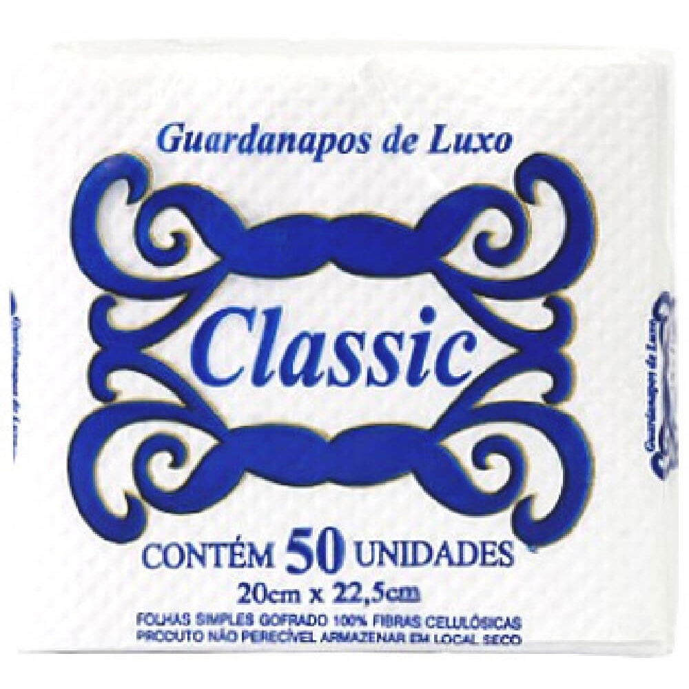 Guardanapo Classic 20X22,5 50 Unidades - Destro