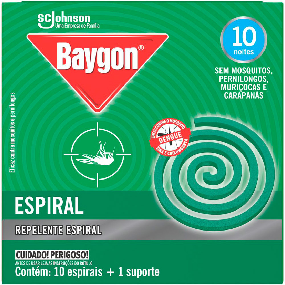 Inseticida Espiral Baygon 10UN - Destro