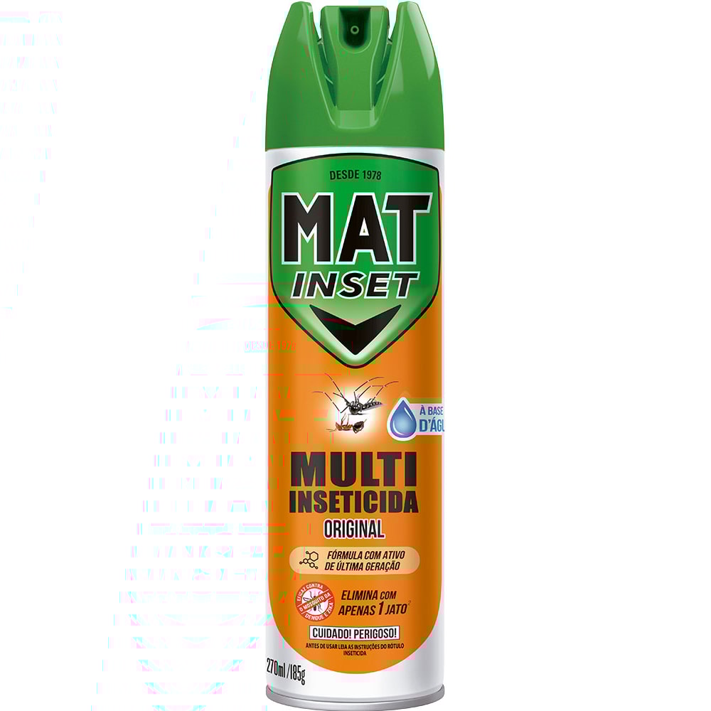 Inseticida Mat Inset Multi Original Aerossol 270ml - Destro