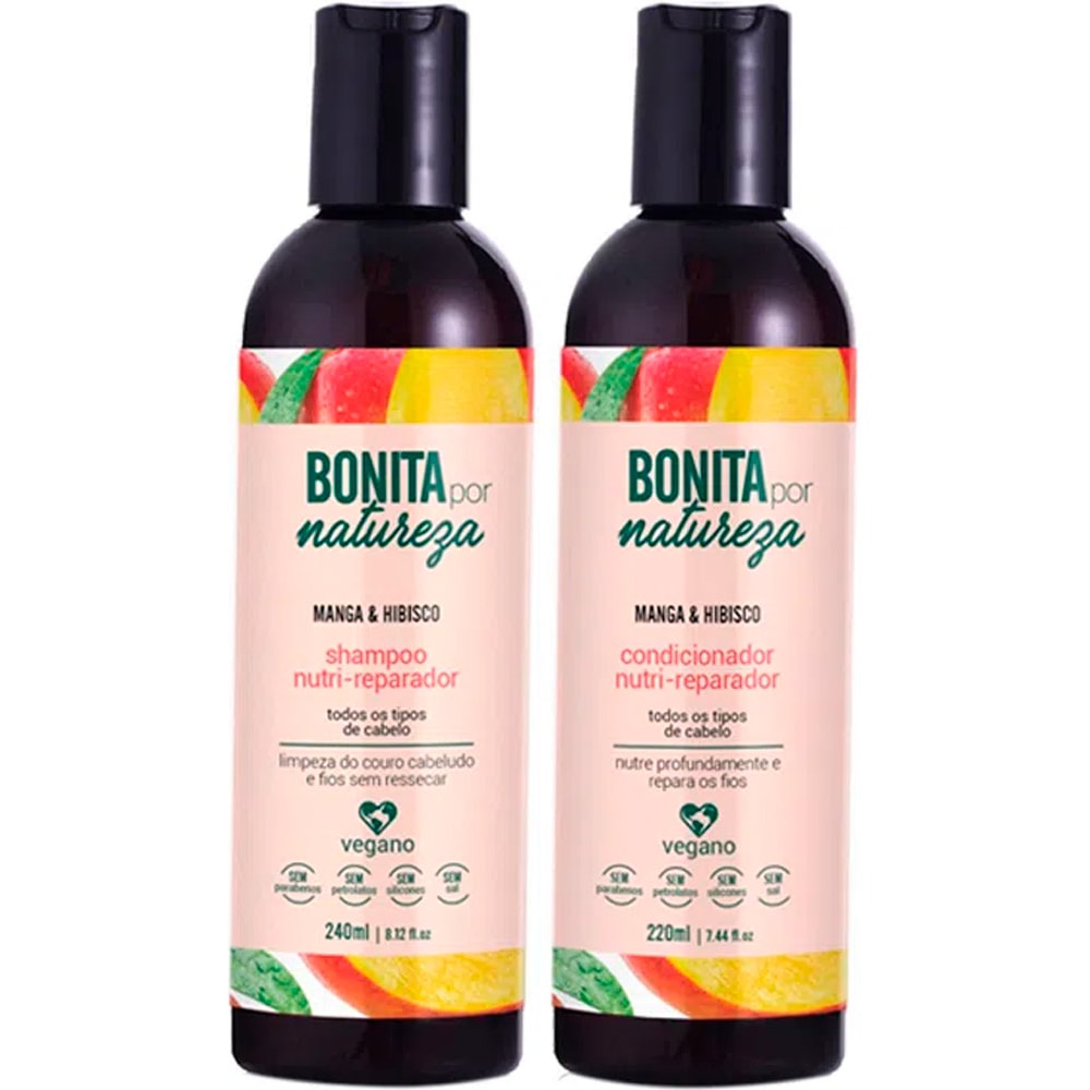 Kit Yenzah Manga e Hibisco Shampoo 240ml e Condicionador 220ml - Destro